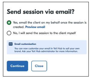 How do I create a session?